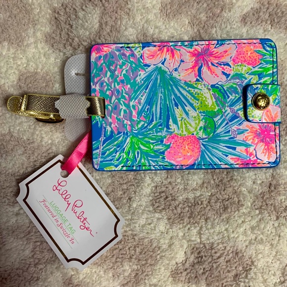 Lilly Pulitzer | Accessories | Nwt Lilly Pulitzer Luggage Tag | Poshmark